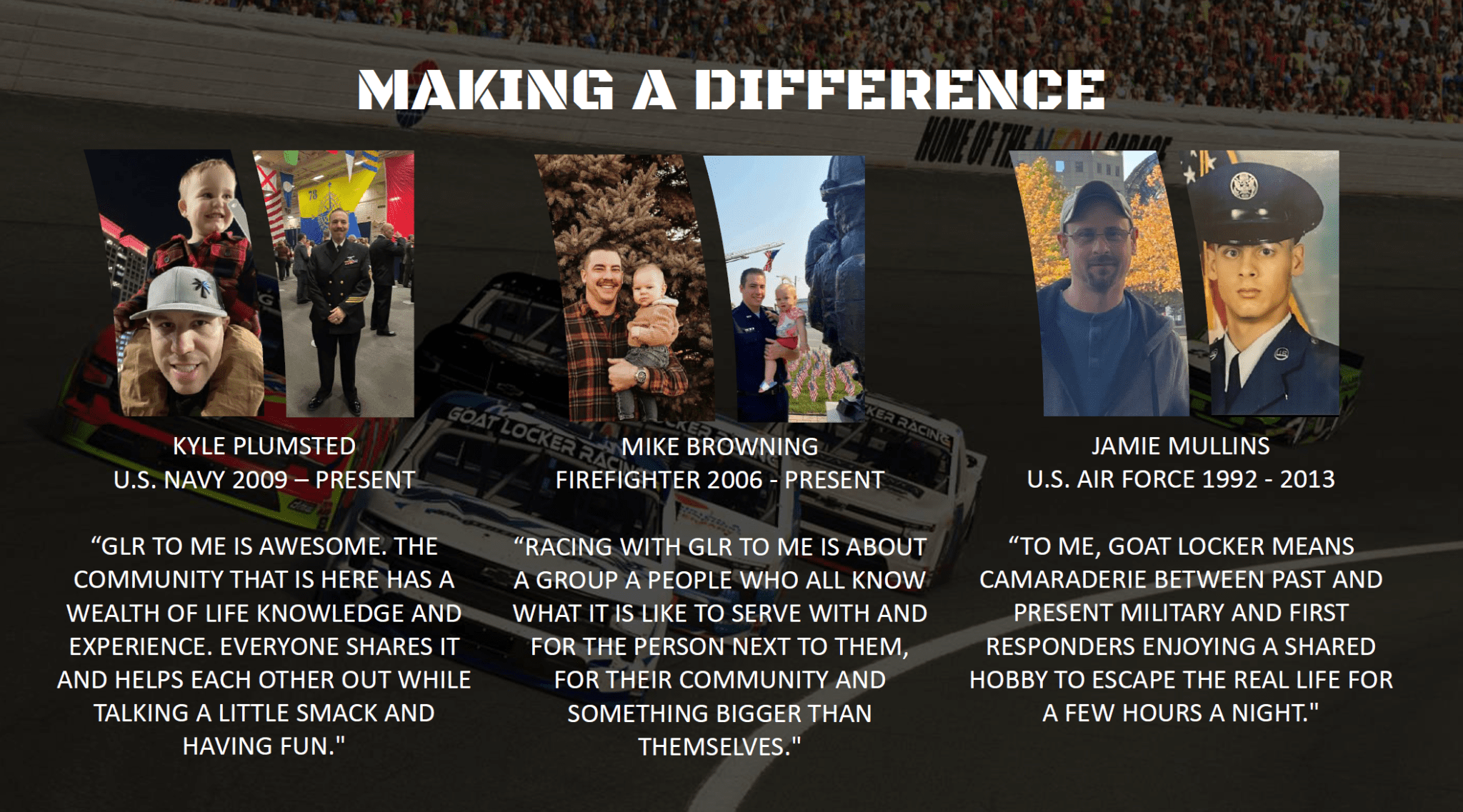 Goat Locker Racing Inc – a 501(c)(3) Charity